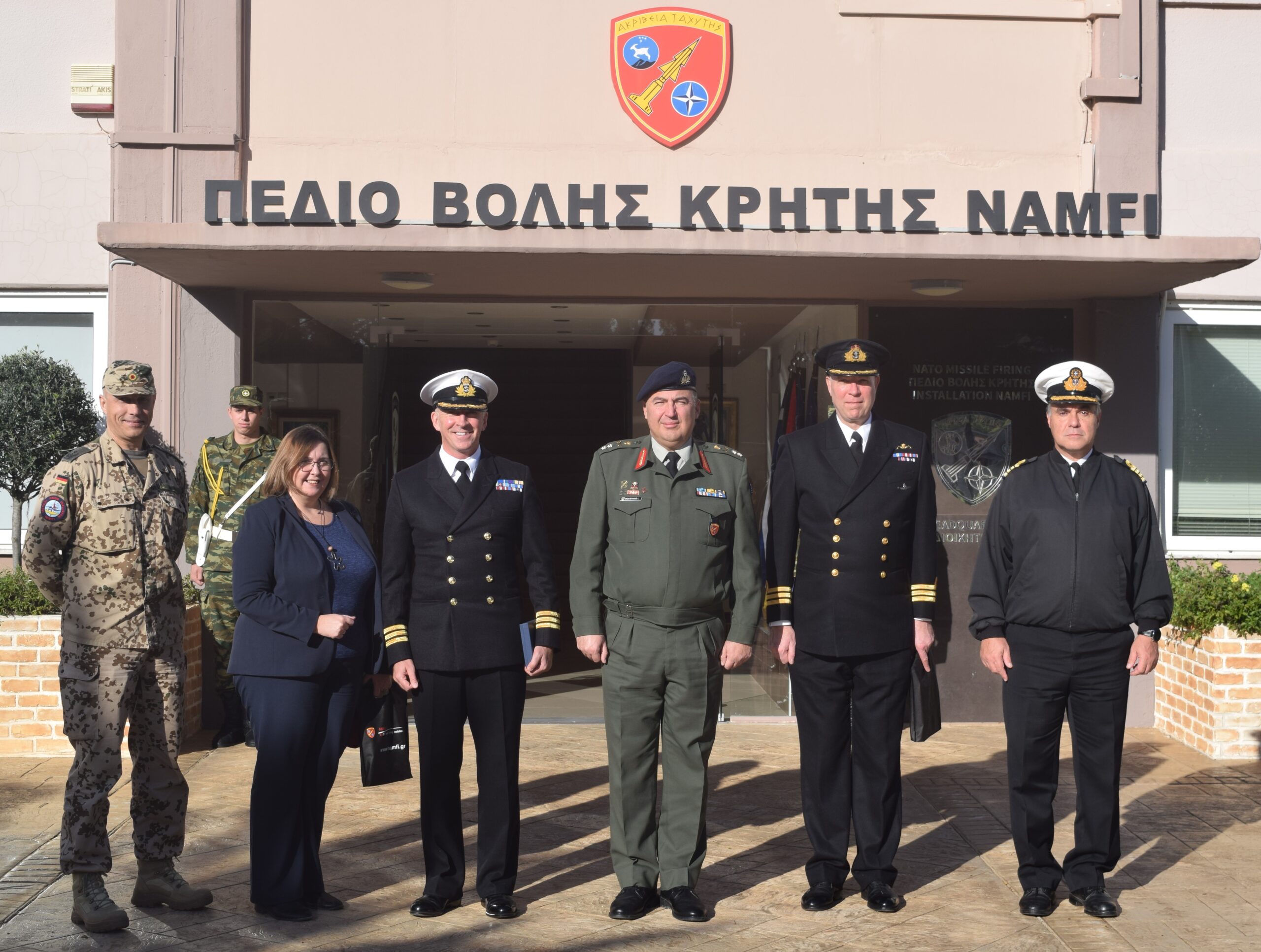 Visit of the U.K. Liaison Officer in Souda Bay – NAMFI (NATO MISSILE ...